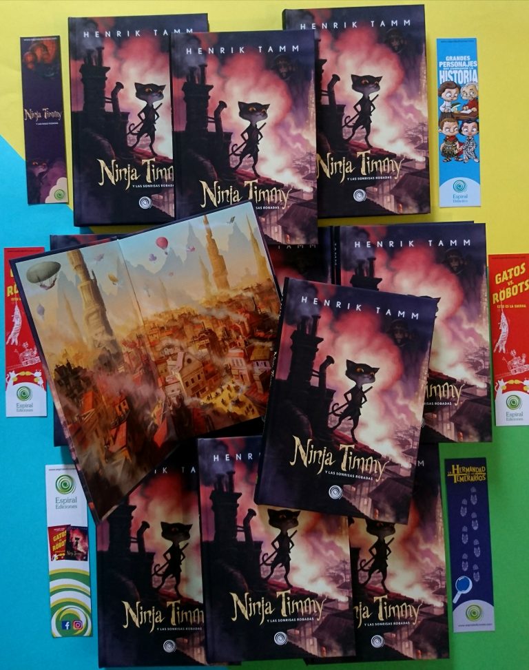 Ninja Timmy nominado a premios - Espiral Ediciones