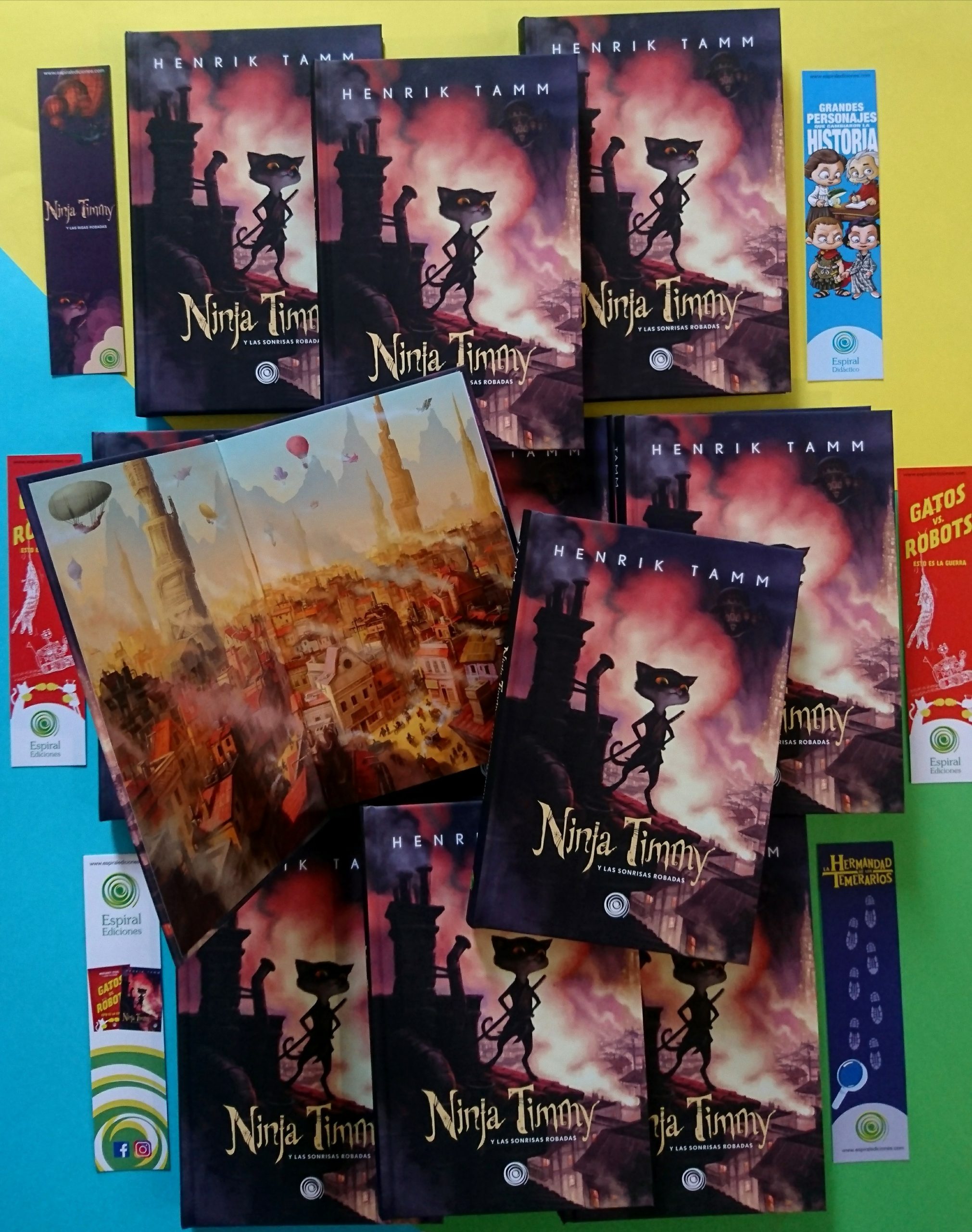 Ninja Timmy nominado a premios - Espiral Ediciones